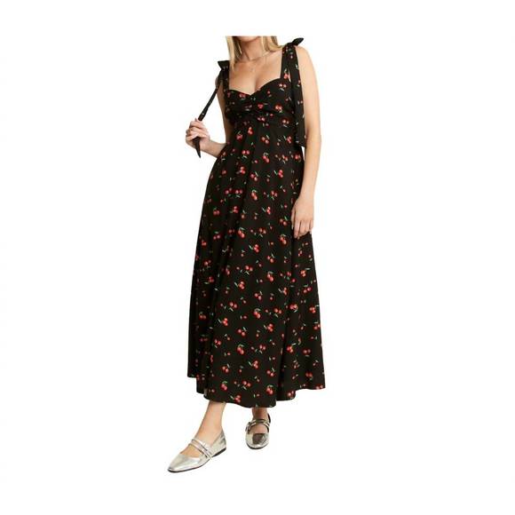 Jade By Jane | Dresses | New Jade By Jane Cherry Midi Dress Plus In ...